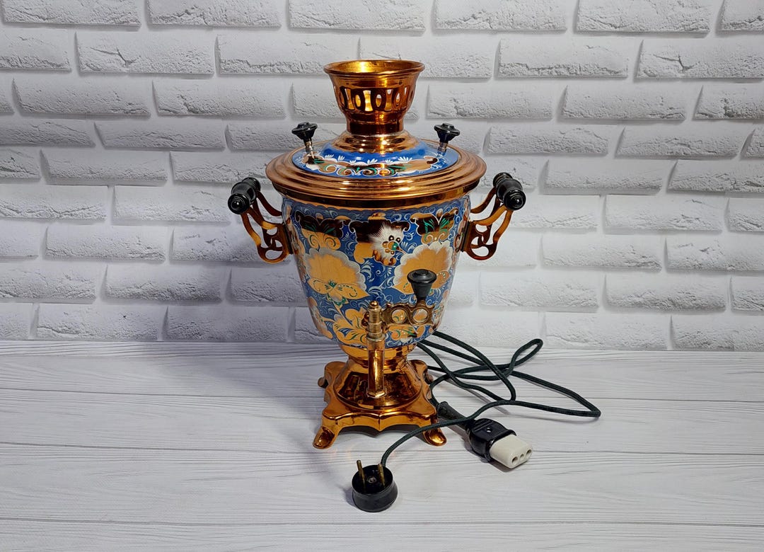 ELECTRIC SAMOVAR. Hand-painted Samovar. Hand-painted Samovar. Electric ...