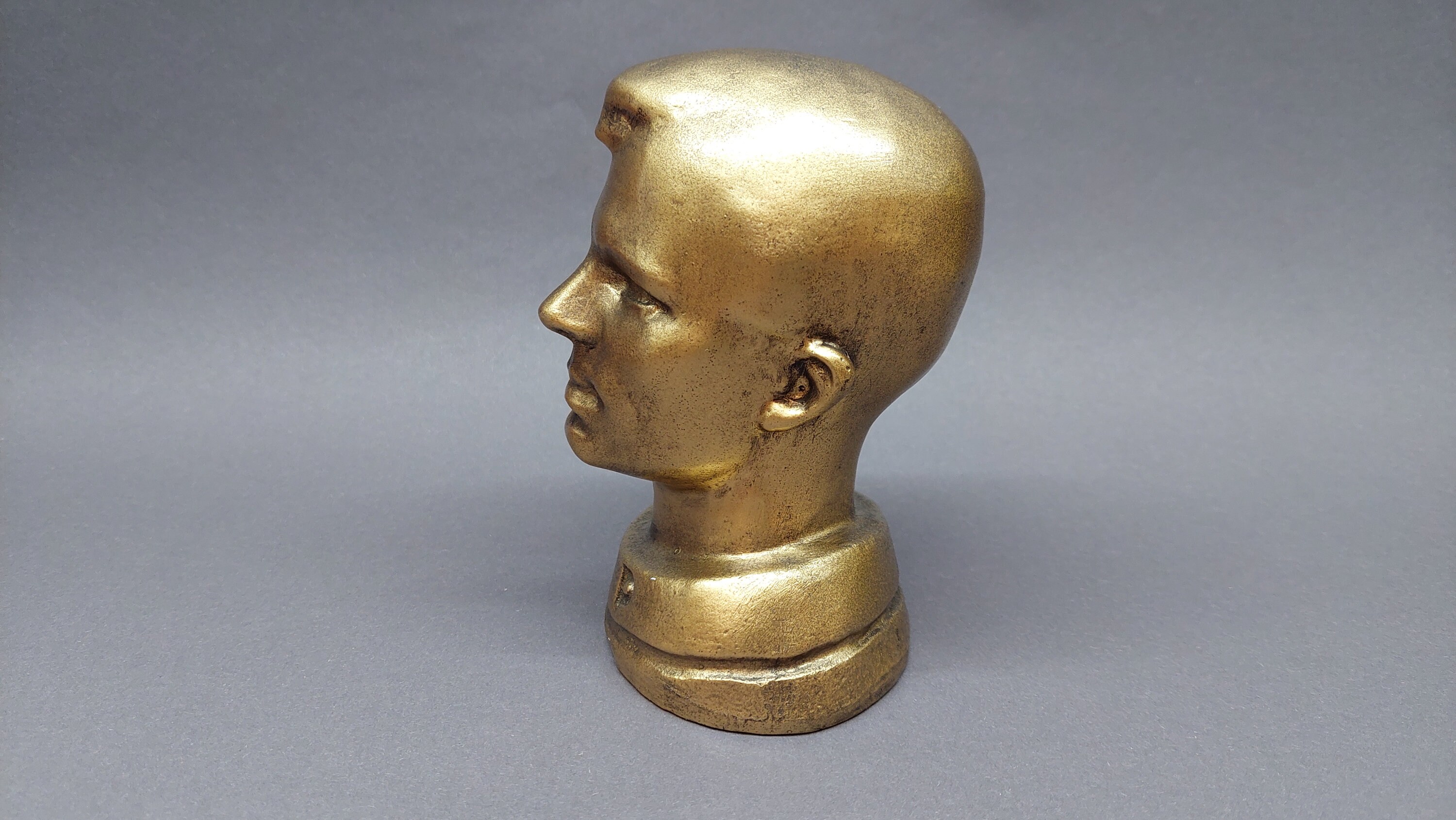 Antique Bust of the World's First Cosmonaut Yu.a. Gagarin. Yu.a ...