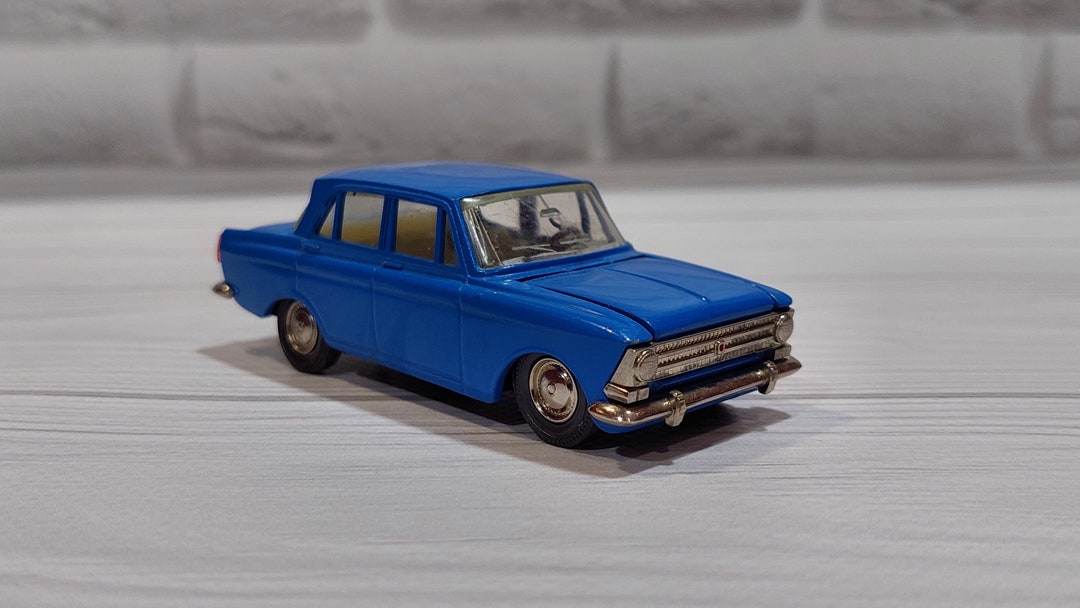 Vintage Toy Moskvich 408 Model 1:43 Toy Original Model - Etsy