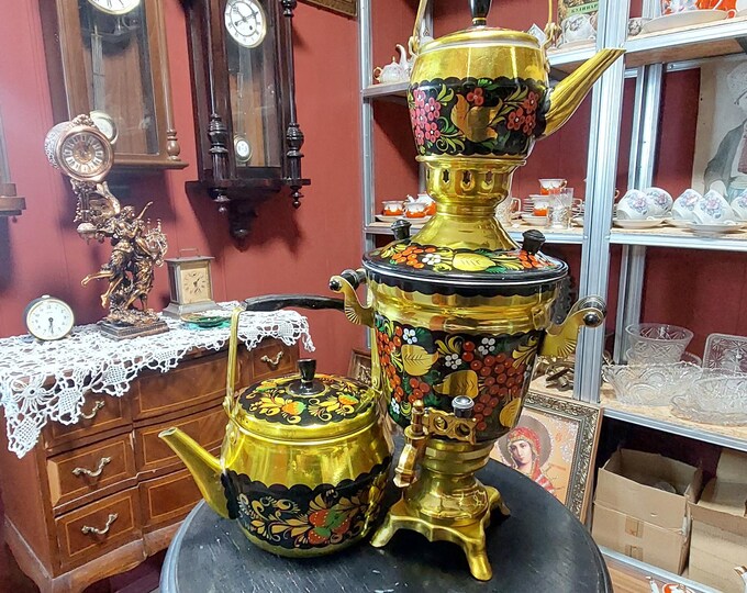 Samovar, Hand Painted. Samovar Painted by Hand. Electric Samovar ...