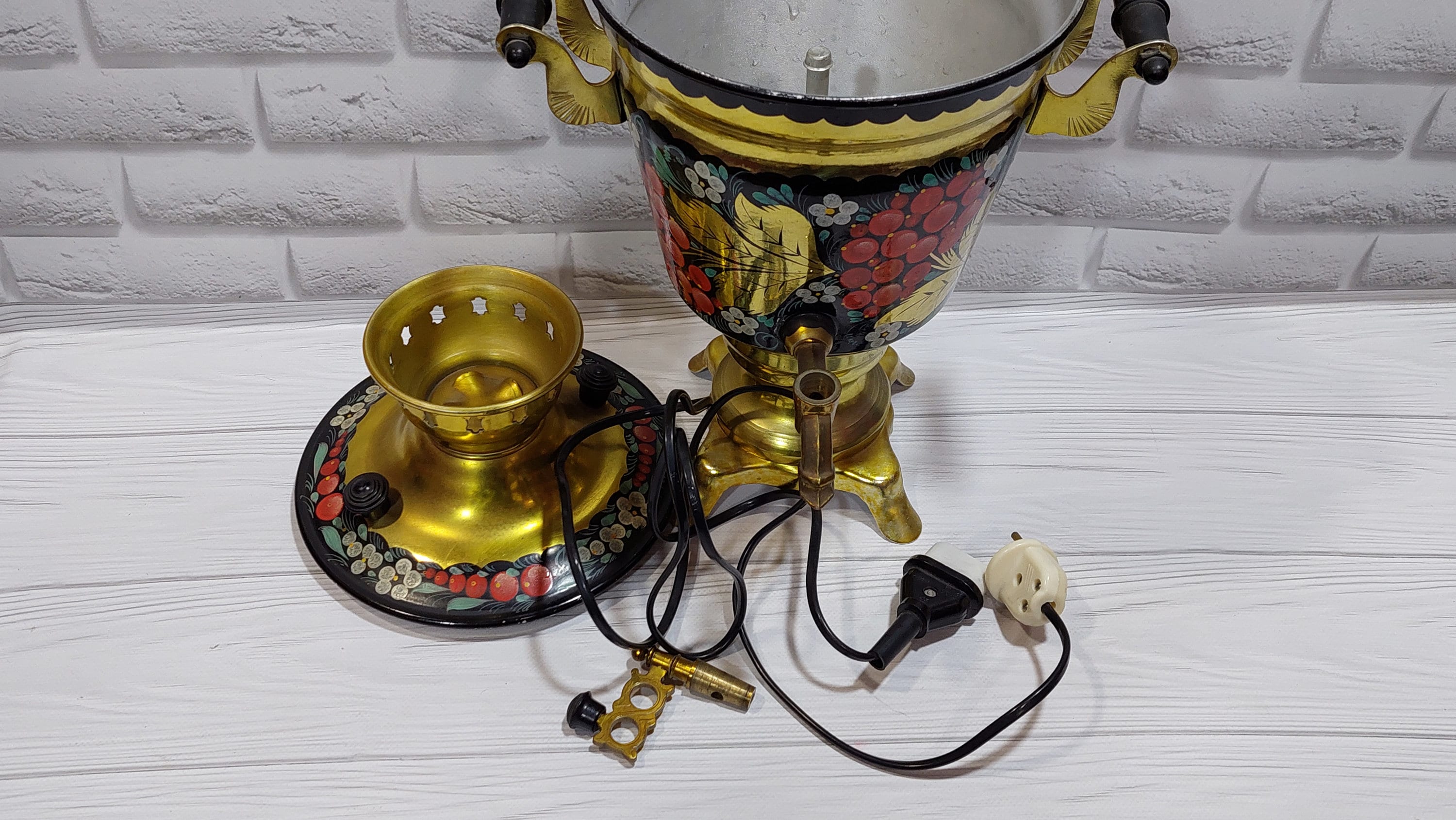 ELECTROSAMOVAR. Samovar, Hand Painted. Samovar Painted by Hand ...