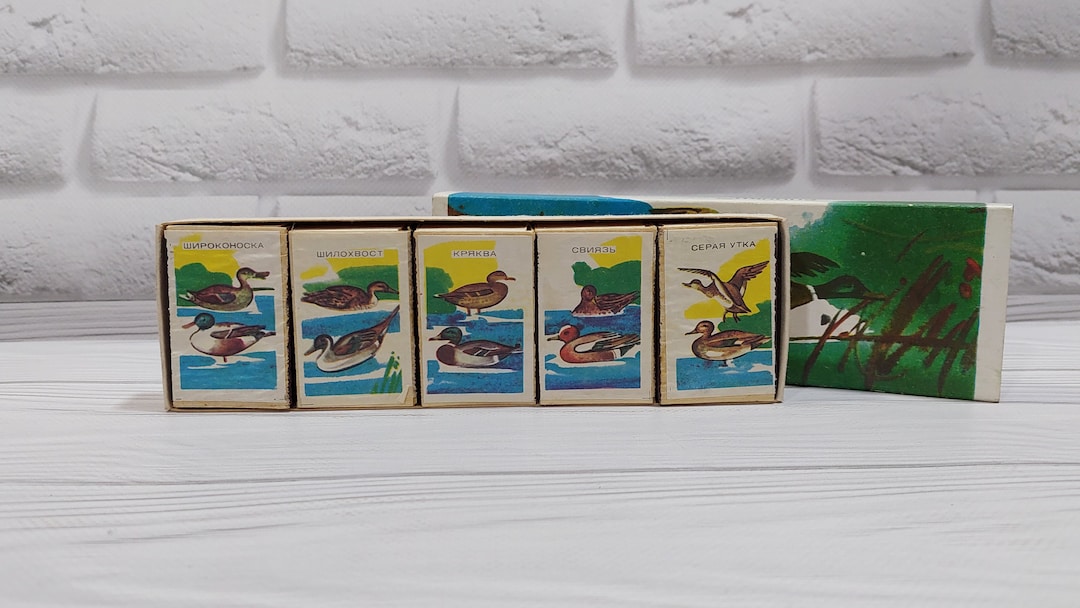 Collectible Matches From the 1980s Waterfowl - Etsy