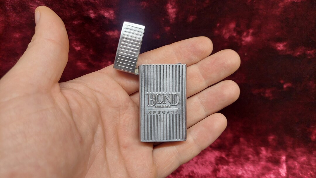 Vintage bond Lighter Case From the 90s. NEW, Stylish Men's Accessory ...