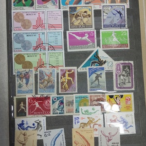 A Large Collection Album With USSR Stamps. - Etsy