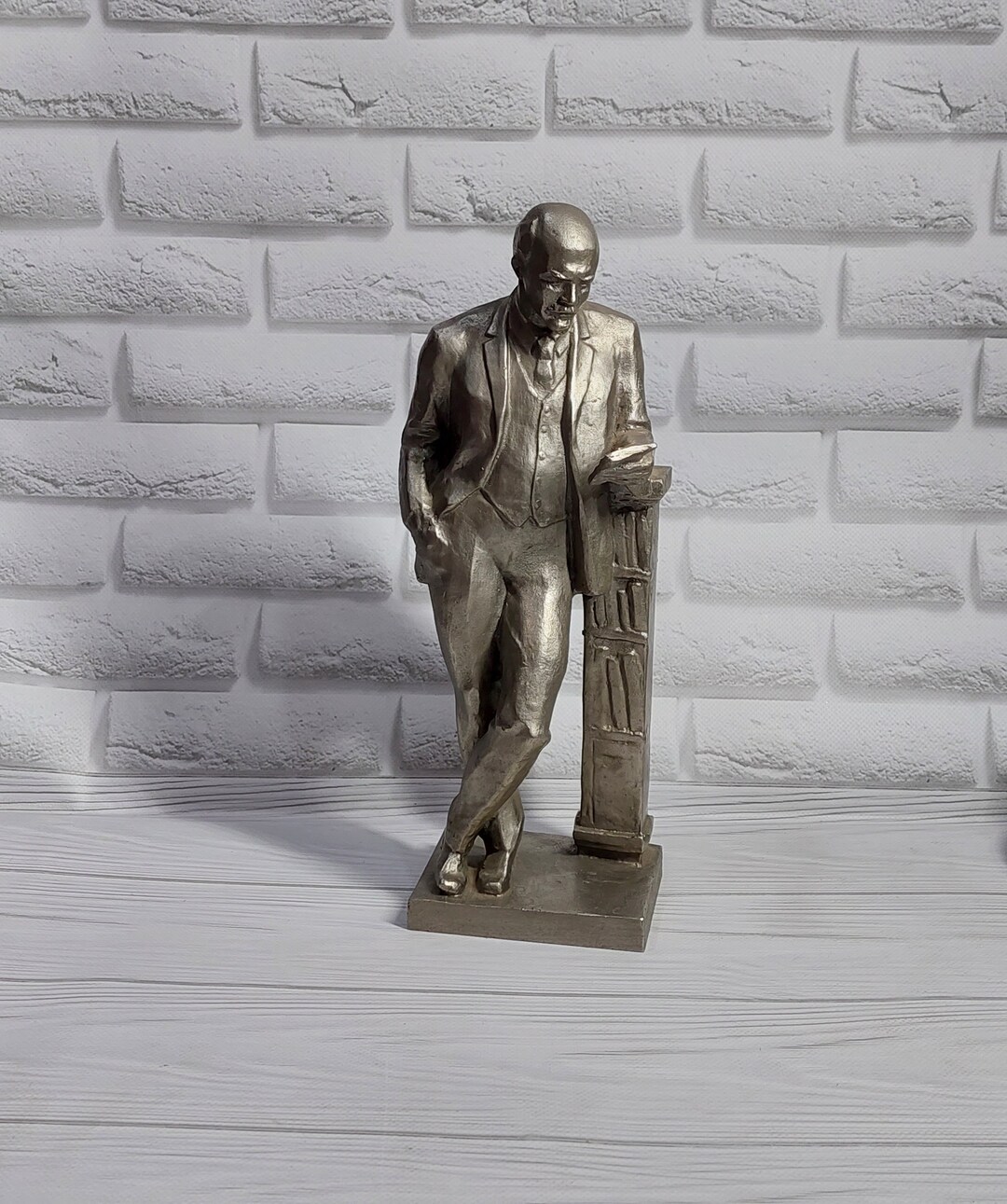 Figurine of Lenin Reading a Book. - Etsy