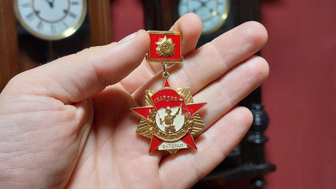 Veteran Guards Badge, Badge of the Second Guards Army - Etsy