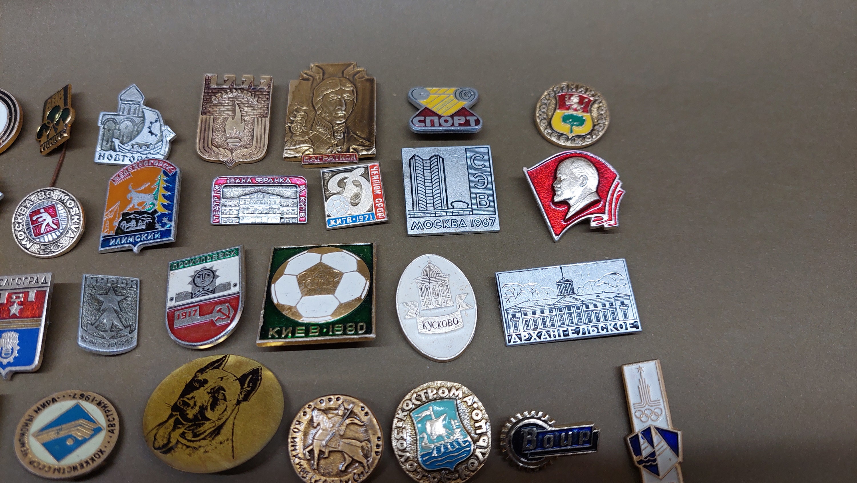 Enamel Badges Cold War Communism Badges for Vintage Backpacks - Etsy