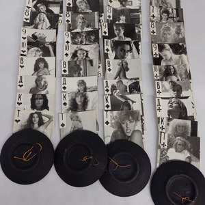 Vintage Collectible Playing Cards, Beautiful Girls 1980s, Rare Playing ...