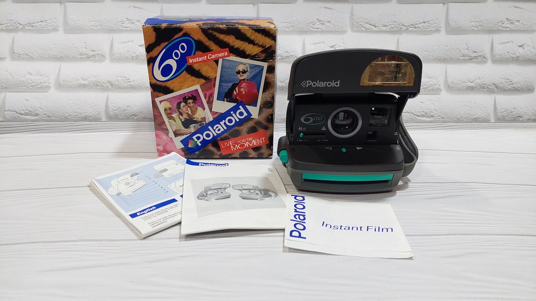 Polaroid P600 Instant Camera, Instructions and Retail Box - Very Good ...