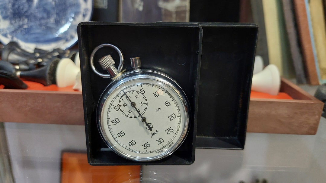 Mechanical Chronometer Agat 60sec/30min - Etsy