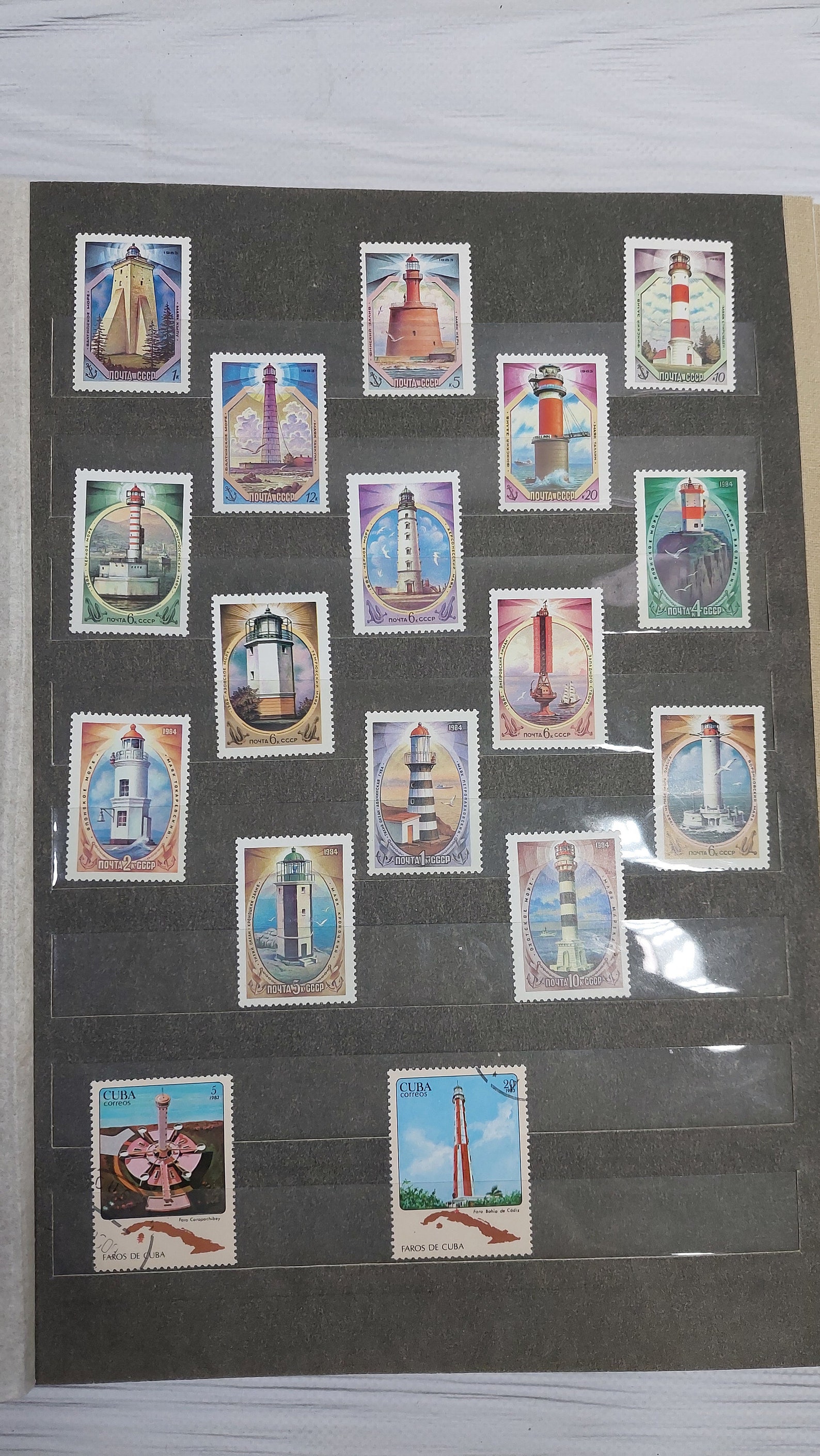 A Large Collection Album With USSR Stamps. - Etsy