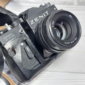 Zenith TTL Black 35mm SLR Film Camera - Etsy