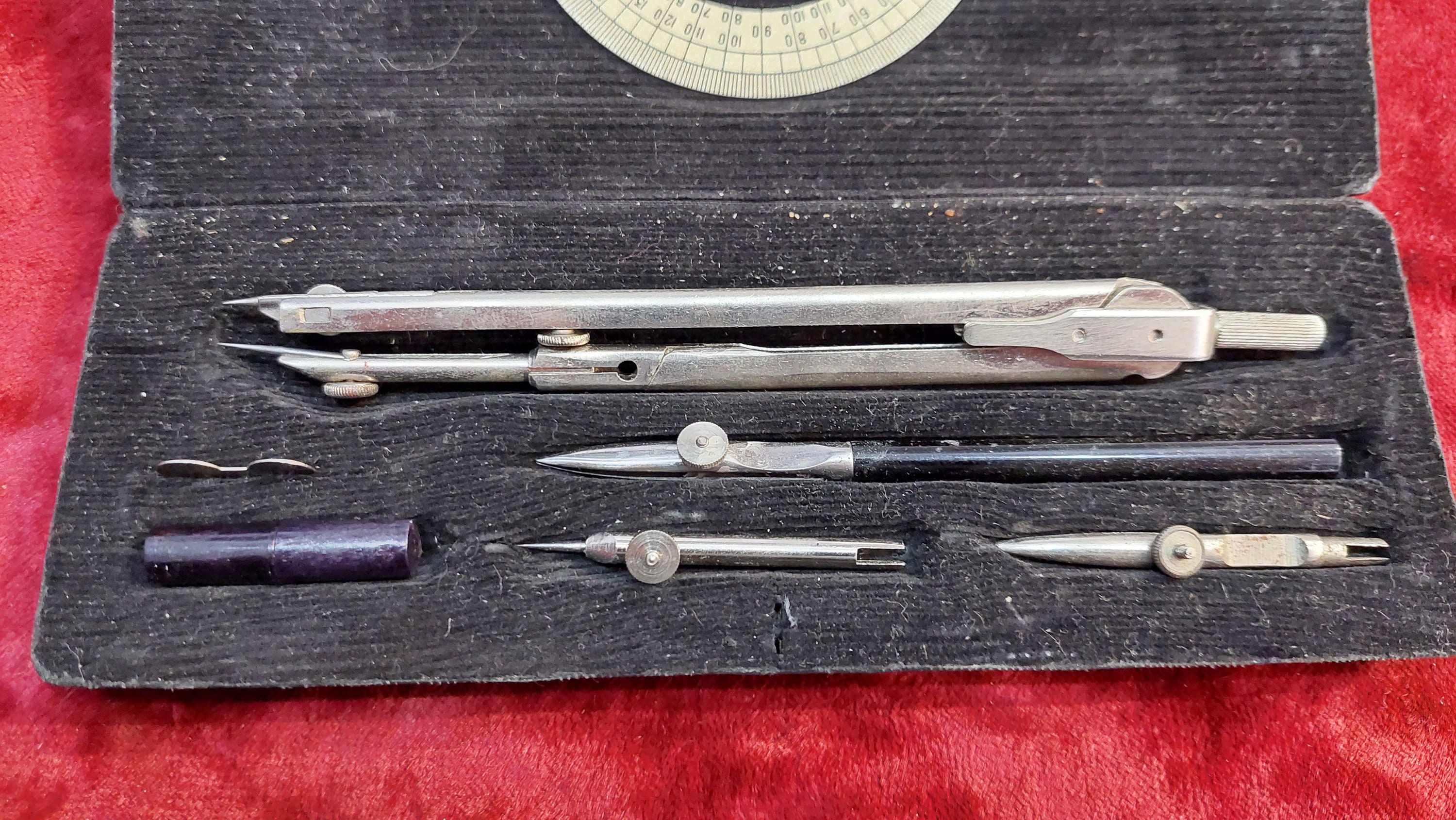 Vintage Compass School Supplies Set Drawing Tool Set Descriptive ...