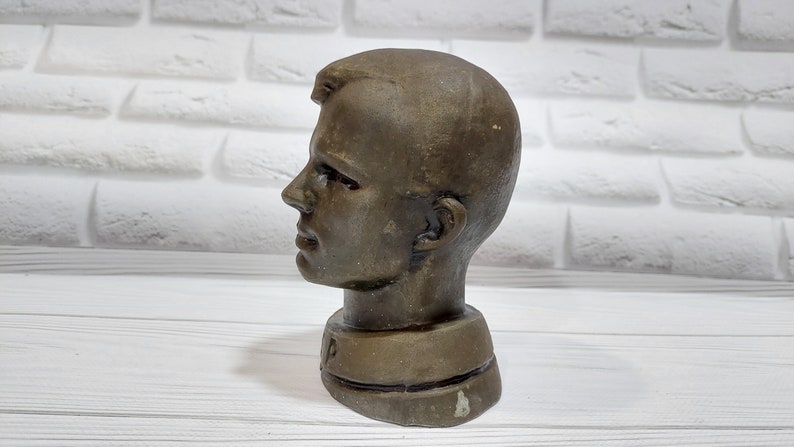 Antique Bust of the World's First Cosmonaut Yu.a. Gagarin. Yu.a ...