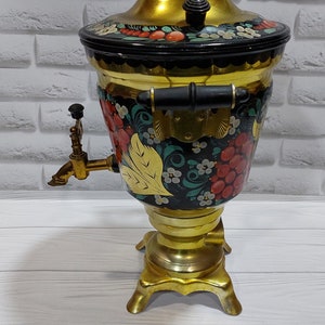 ELECTROSAMOVAR. Samovar, Hand Painted. Samovar Painted by Hand ...