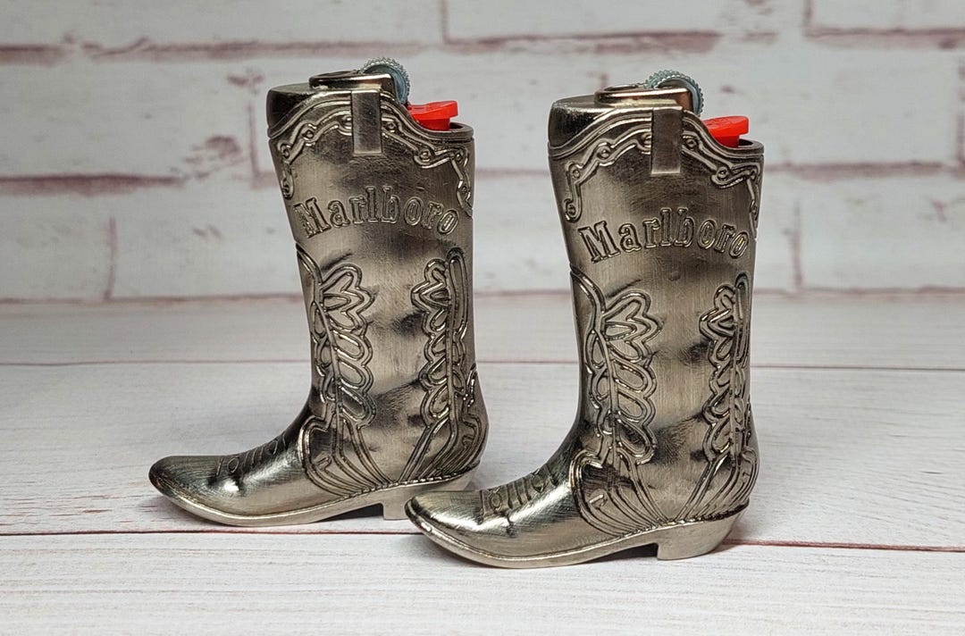 Cowboy Boot Lighter Case 90s NEW Stylish Case for Men's Lighter. - Etsy