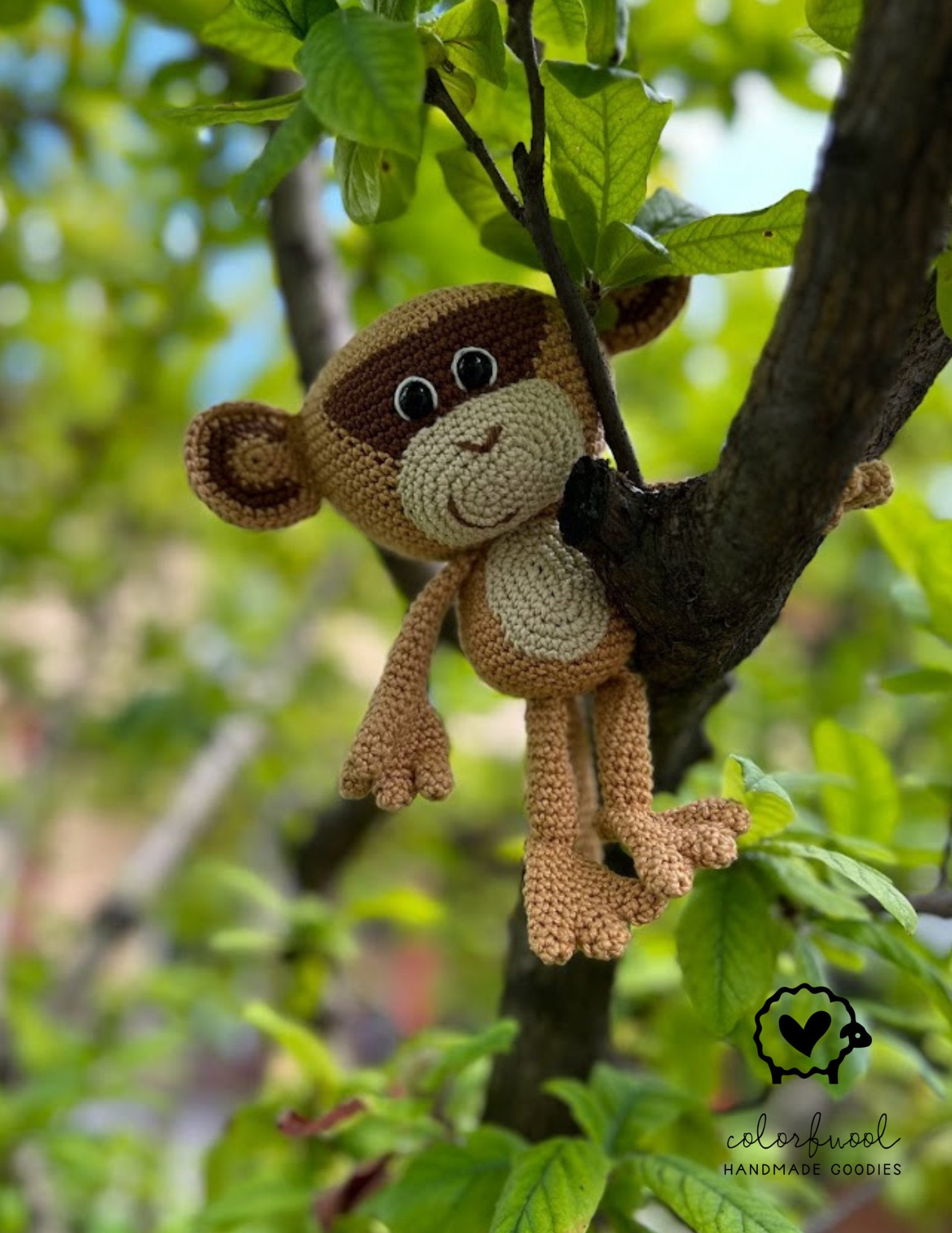 Bobo the Monkey, Crochet Pattern PDF Mimo and Bobo Amigurumi - Etsy