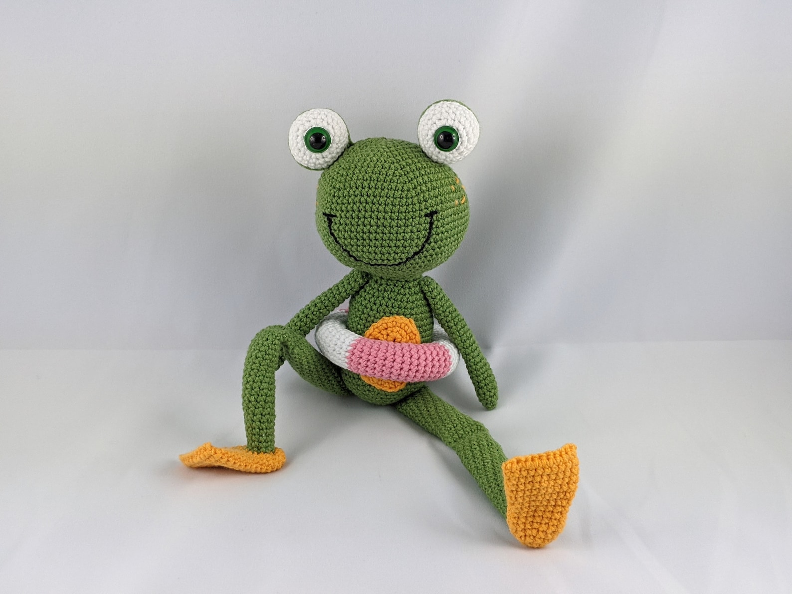 Crochet PATTERN: GUS - the Frog, Amigurumi, Frog Pattern, Amigurumi ...