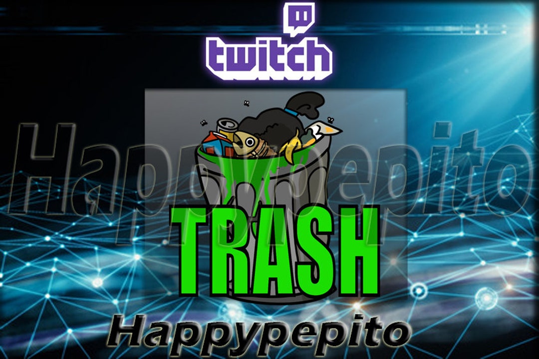 Trash Emote,trash Can,twitch Emote,meme Twitch,twitch Emotes,emotes for ...