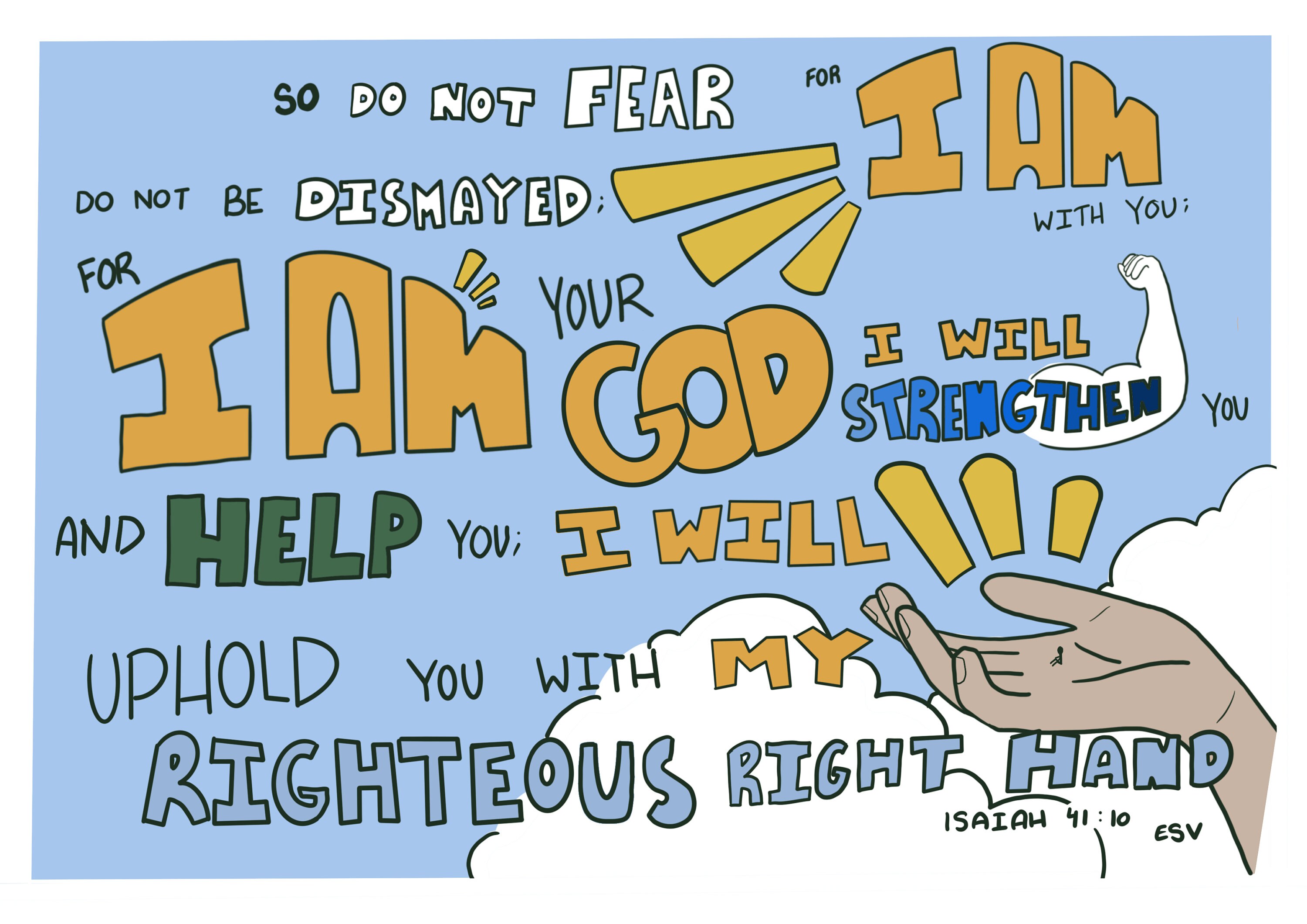 Isaiah 41:10 - Etsy