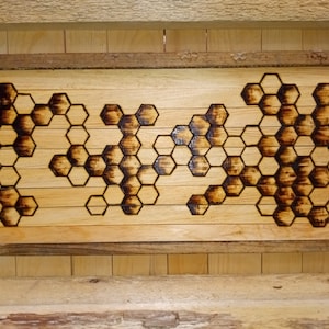 Authentic Beehive Frame Art - Etsy