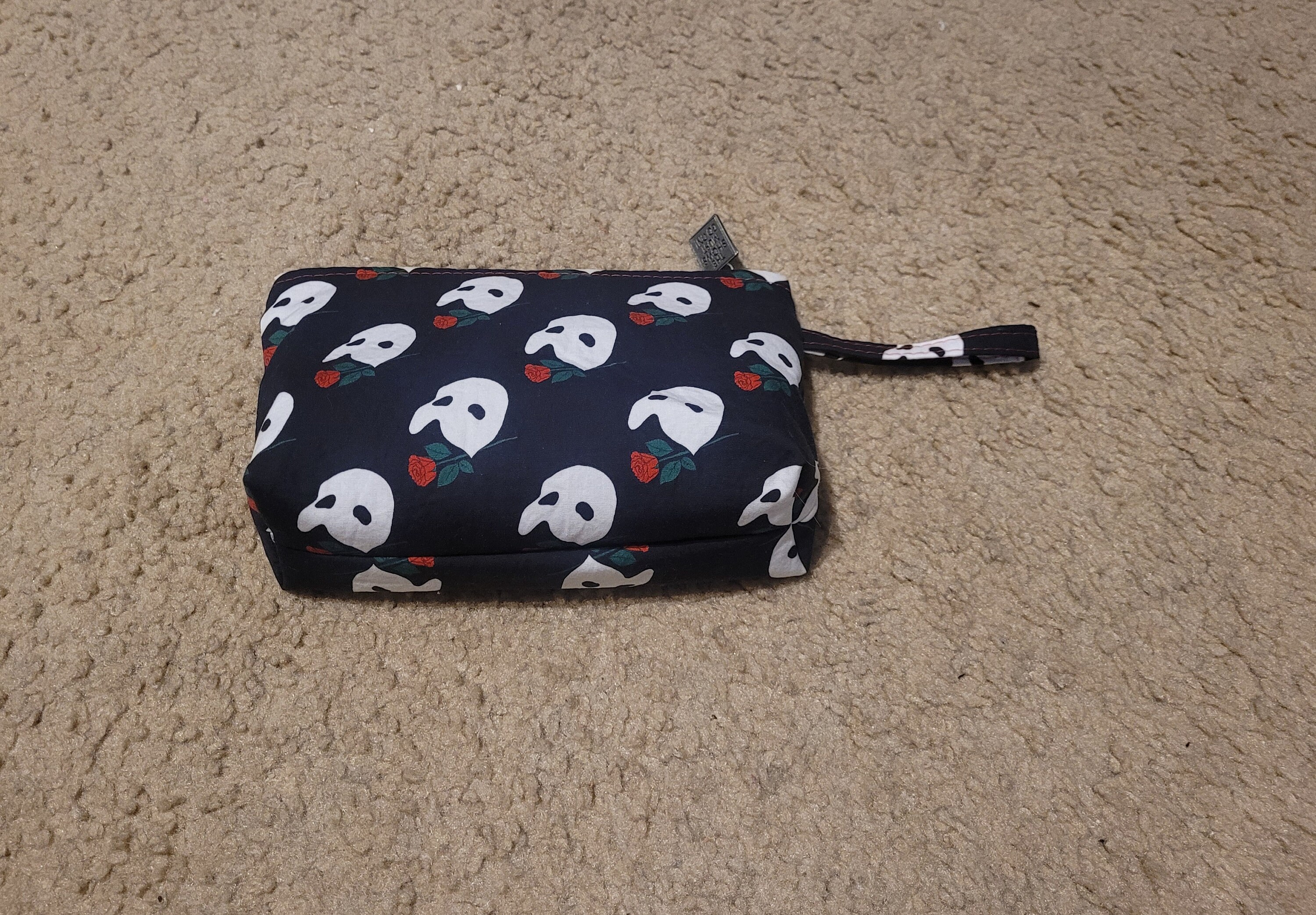The Phantom of the Opera Inspired Makeup Bag, Broadway Inspired ...