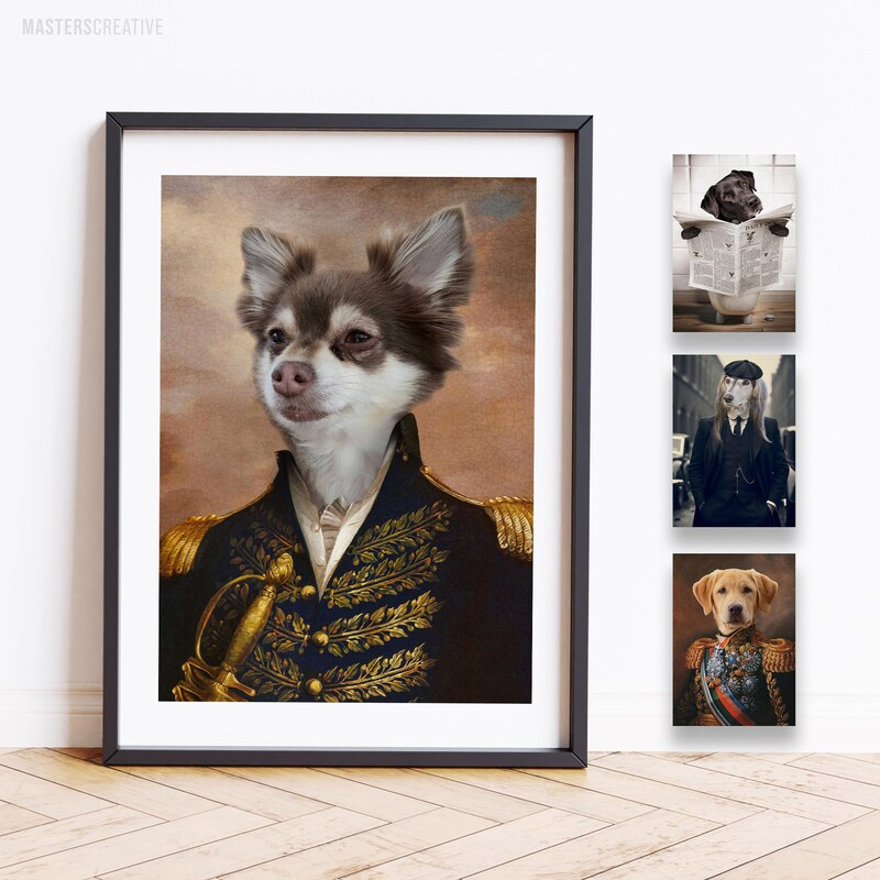 Dog Portrait - Etsy