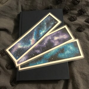 Galaxy Bookmarks - Etsy