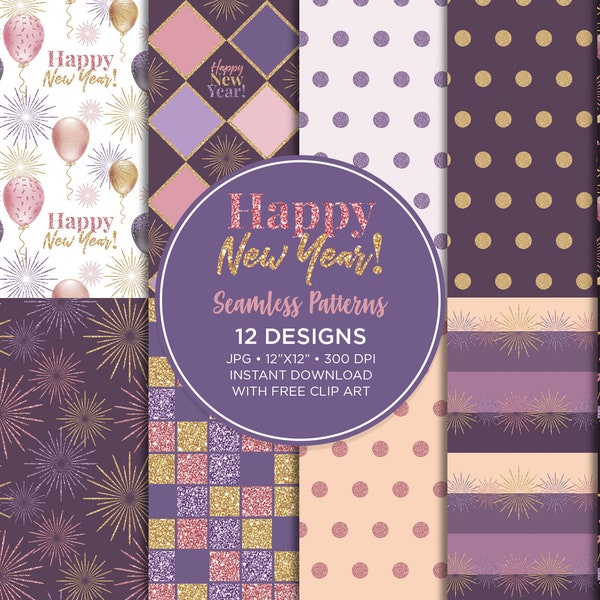 New Year Clip Art - Etsy