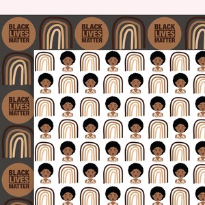 Black Lives Matter Digital Paper: Seamless Patterns (JPG, PNG) - Etsy