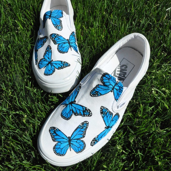 Hand Painted Vans - Etsy