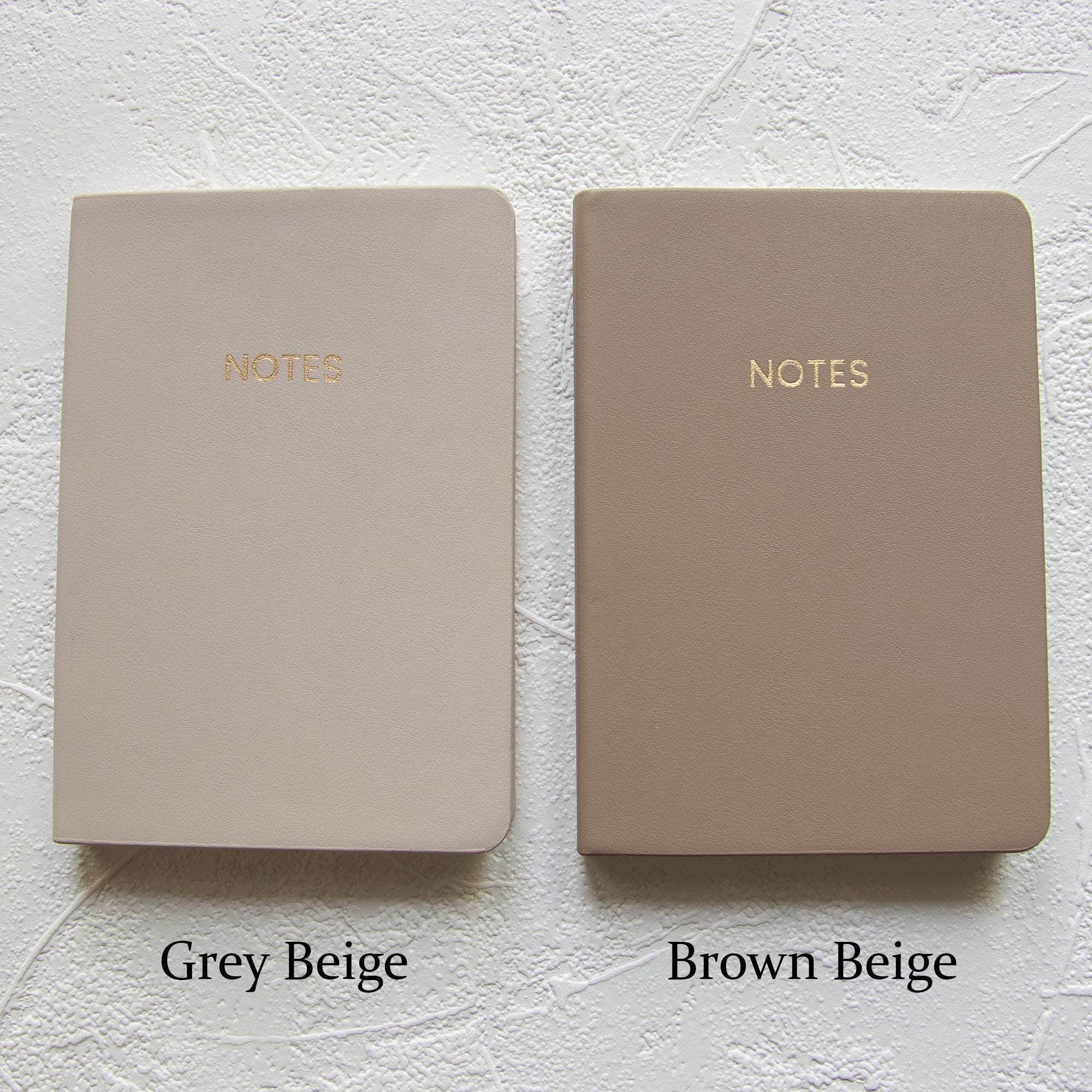 Small Leather Notebook Journal Planner: Thick Blank Paper Insert - Etsy