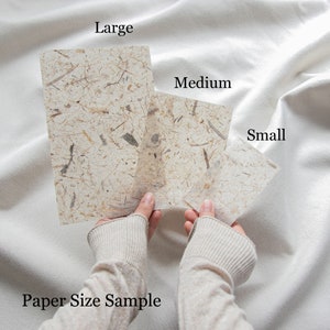 Flower Petal Handmade Paper, Dried Flower Handmade Paper, Craft Paper ...