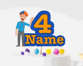 Blippi Birthday Card | Etsy