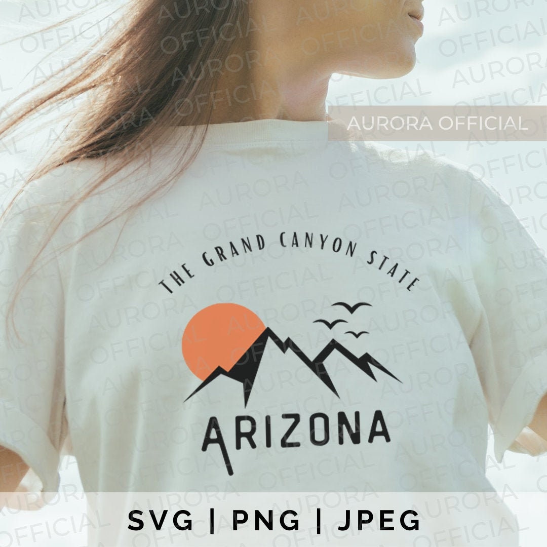 Arizona SVG File, PNG File, Instant Download, Grand Canyon Svg ...