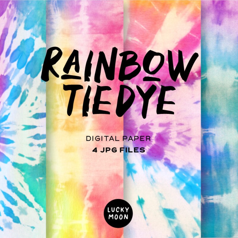 Rainbow Tie Dye - Etsy