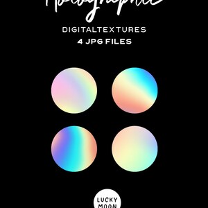 Holographic Digital Paper Rainbow Gradient Holo Foil Mermaid Unicorn ...