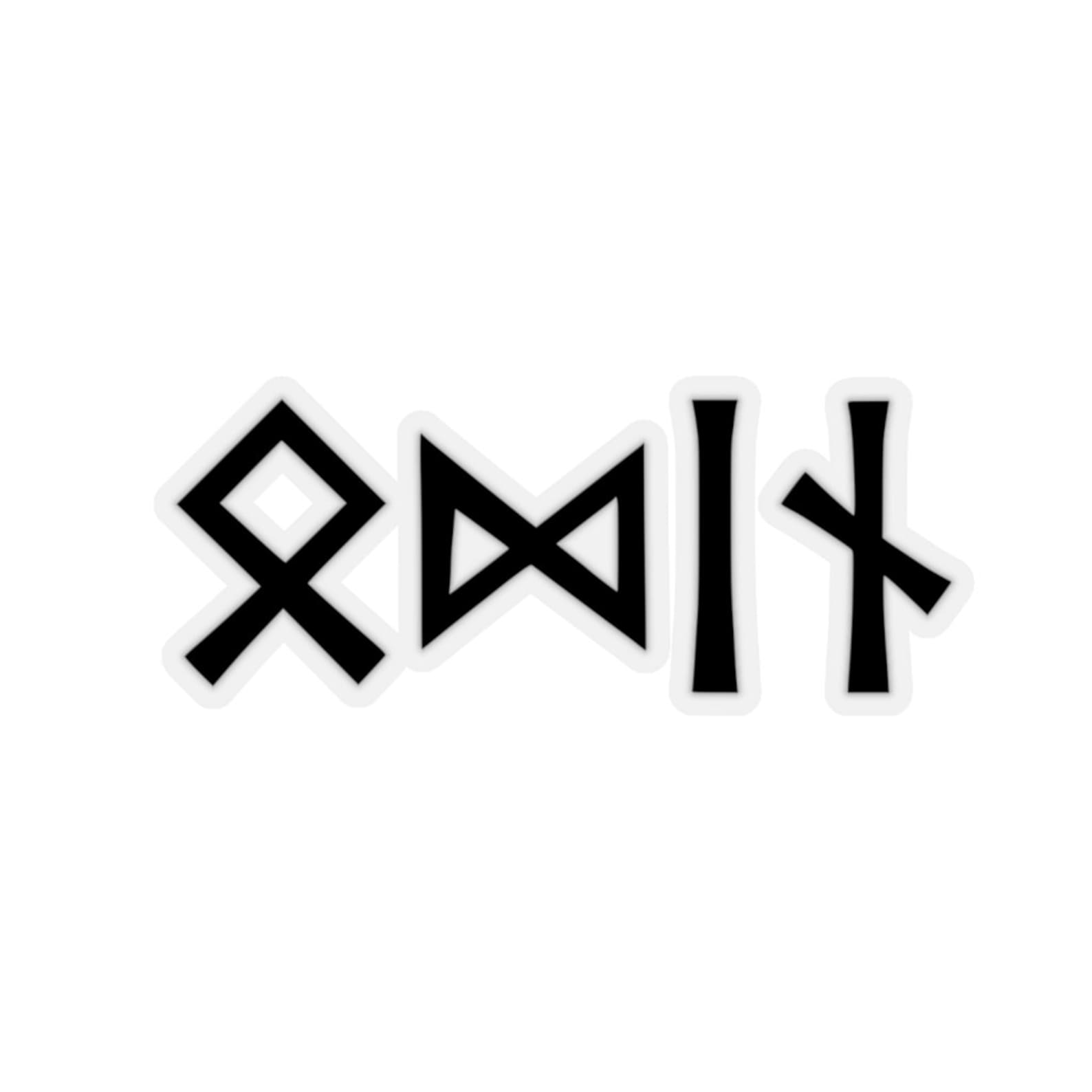 Odin Sticker / Decal Viking Sticker Odin Runes for - Etsy