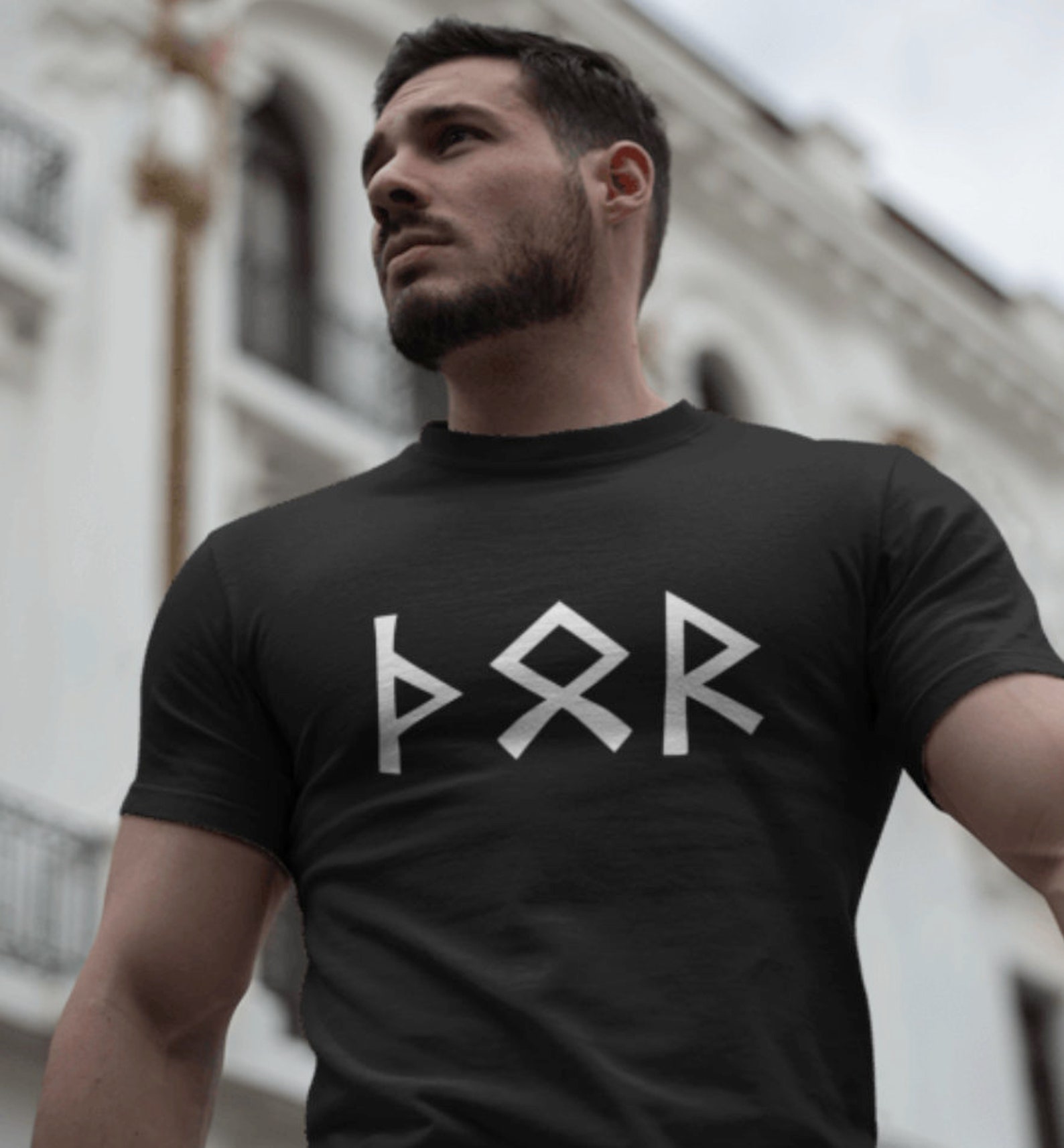 Viking T-Shirt Thor / Men / Thor Runes / Viking Shirt / Norse | Etsy