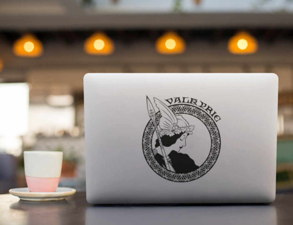 Viking Valkyrie Sticker Decal for Car or Laptop Norse - Etsy