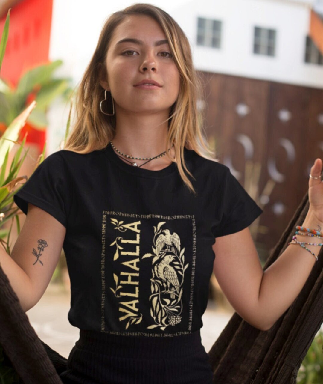 Viking T-shirt Vahalla / Women / Valkyrie / Viking Runes / Viking ...