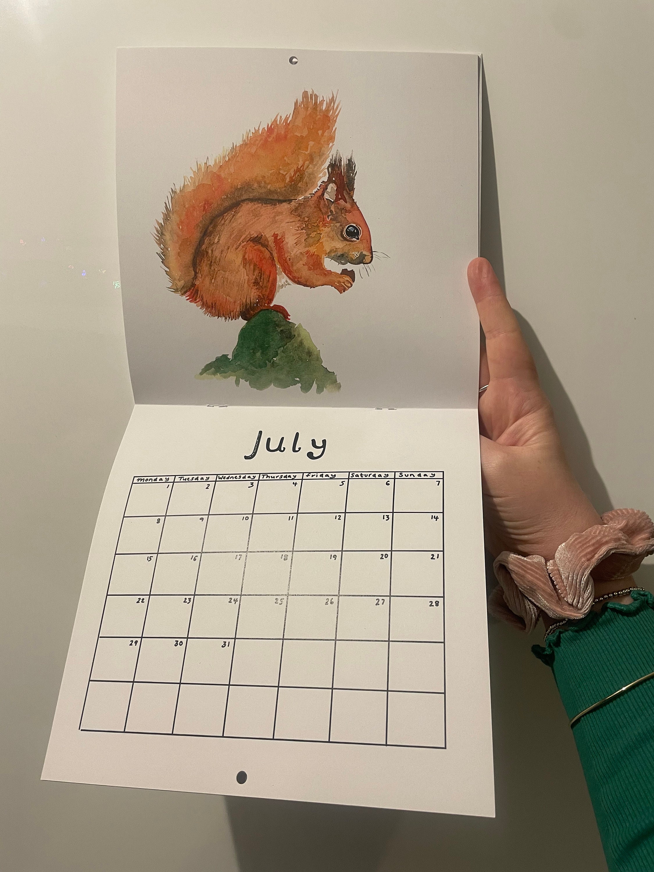 2024 Woodland Creature Calendar - Etsy UK