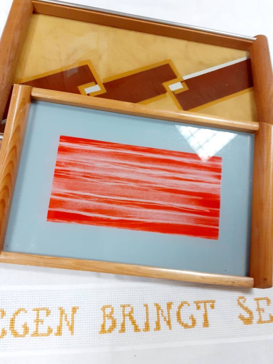 Wasungen Trays / DDR Serving Tray / Vintage Liquor Trays / - Etsy