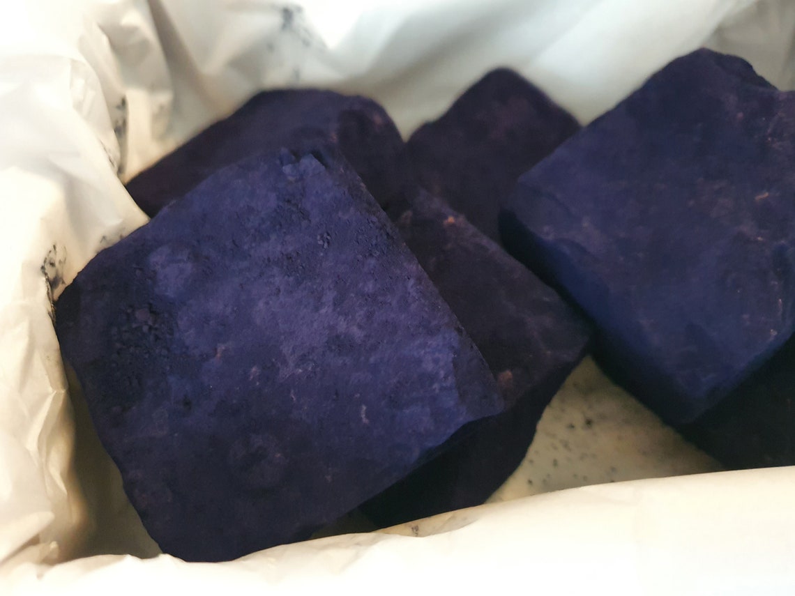 Indigo Dye Cake 100% natural and organic 100g cake | Etsy