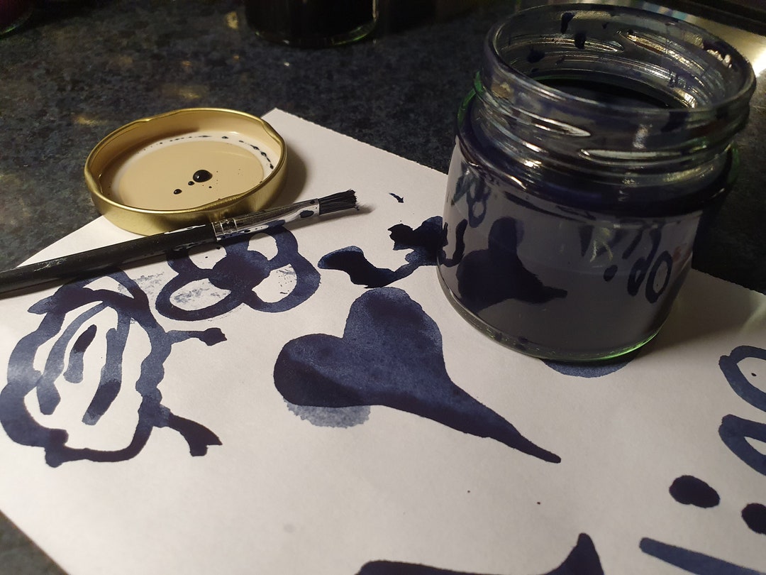 Kit de fabricación de tinta índigo natural Hermoso azul - Etsy España