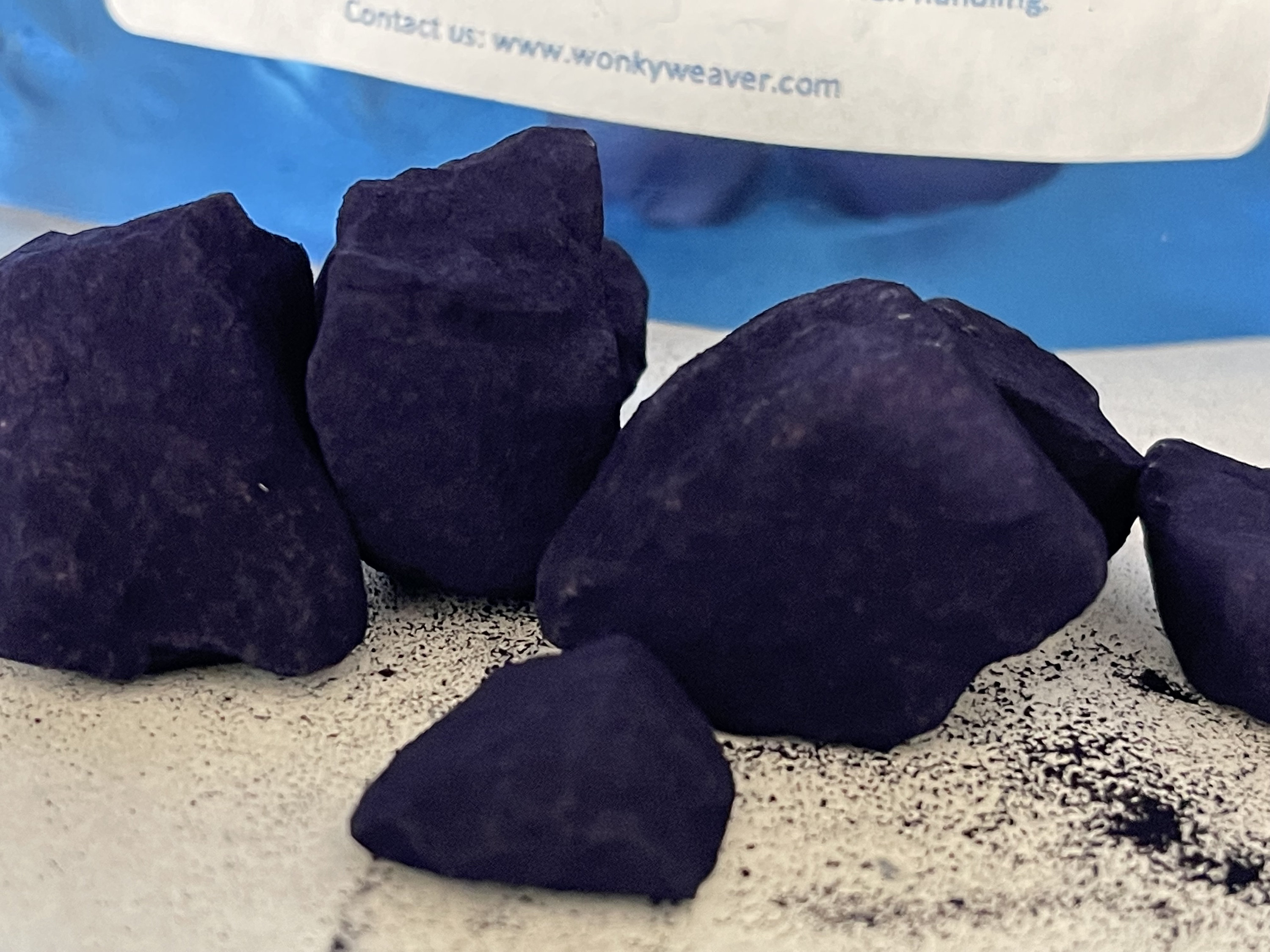 Indigo Lizard Finest Natural Indigo Chunks 50g - Etsy UK