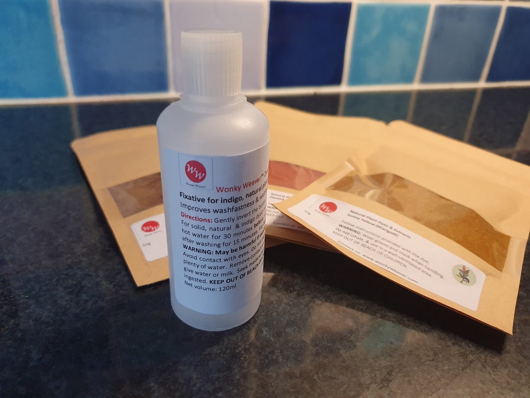 Natural Dye Fixing Solution for Use With Indigo, Natural Dyes ...
