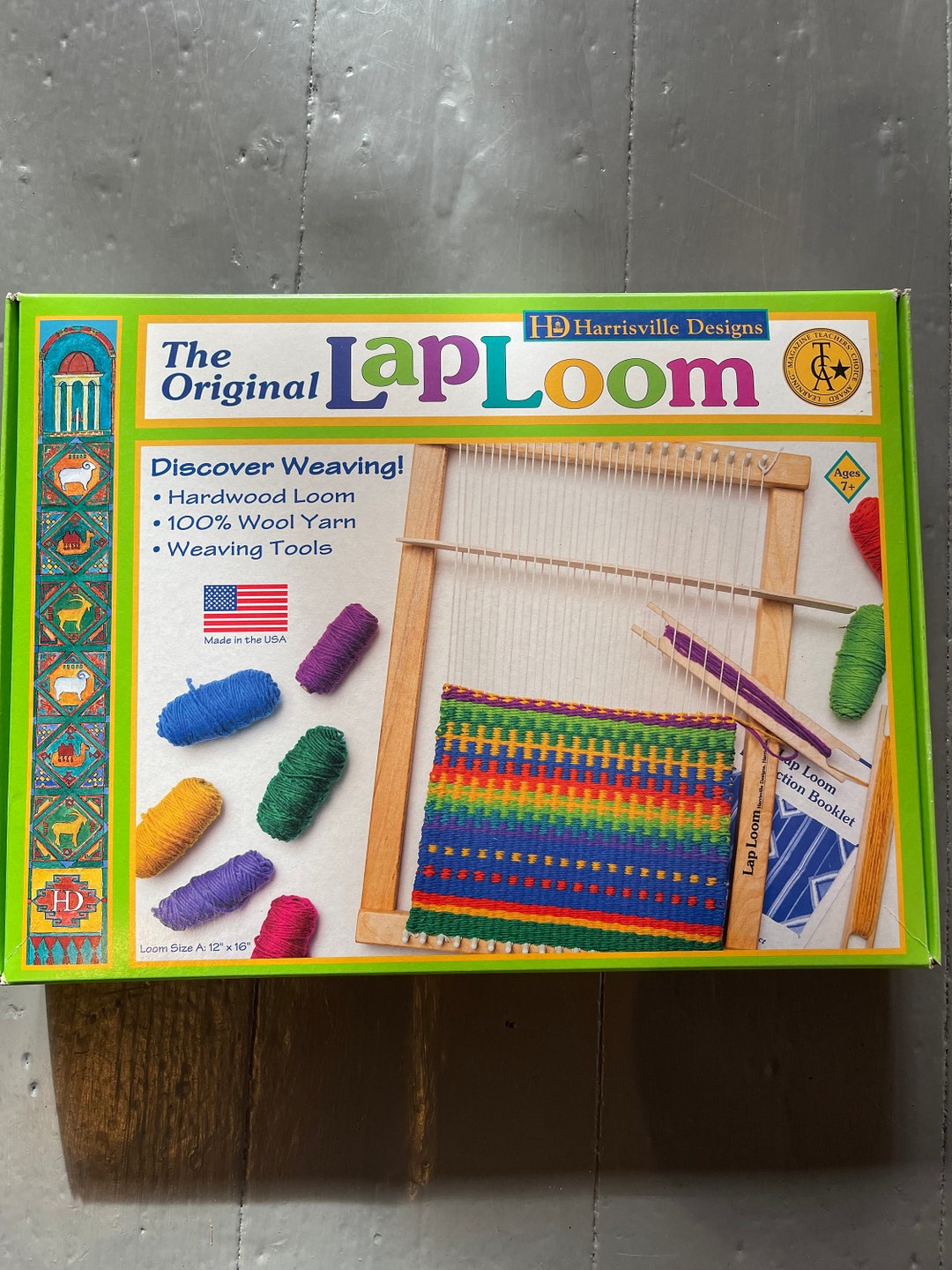 The Original Lap Loom - Beginners Loom - Includes Everything to ...