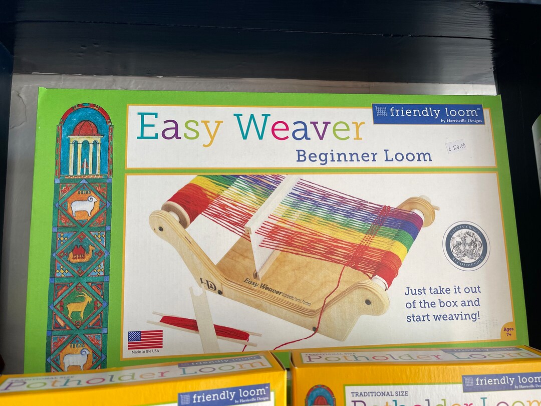 Harrisville Designs Easy Weaver - Beginners Loom - Includes Everything ...