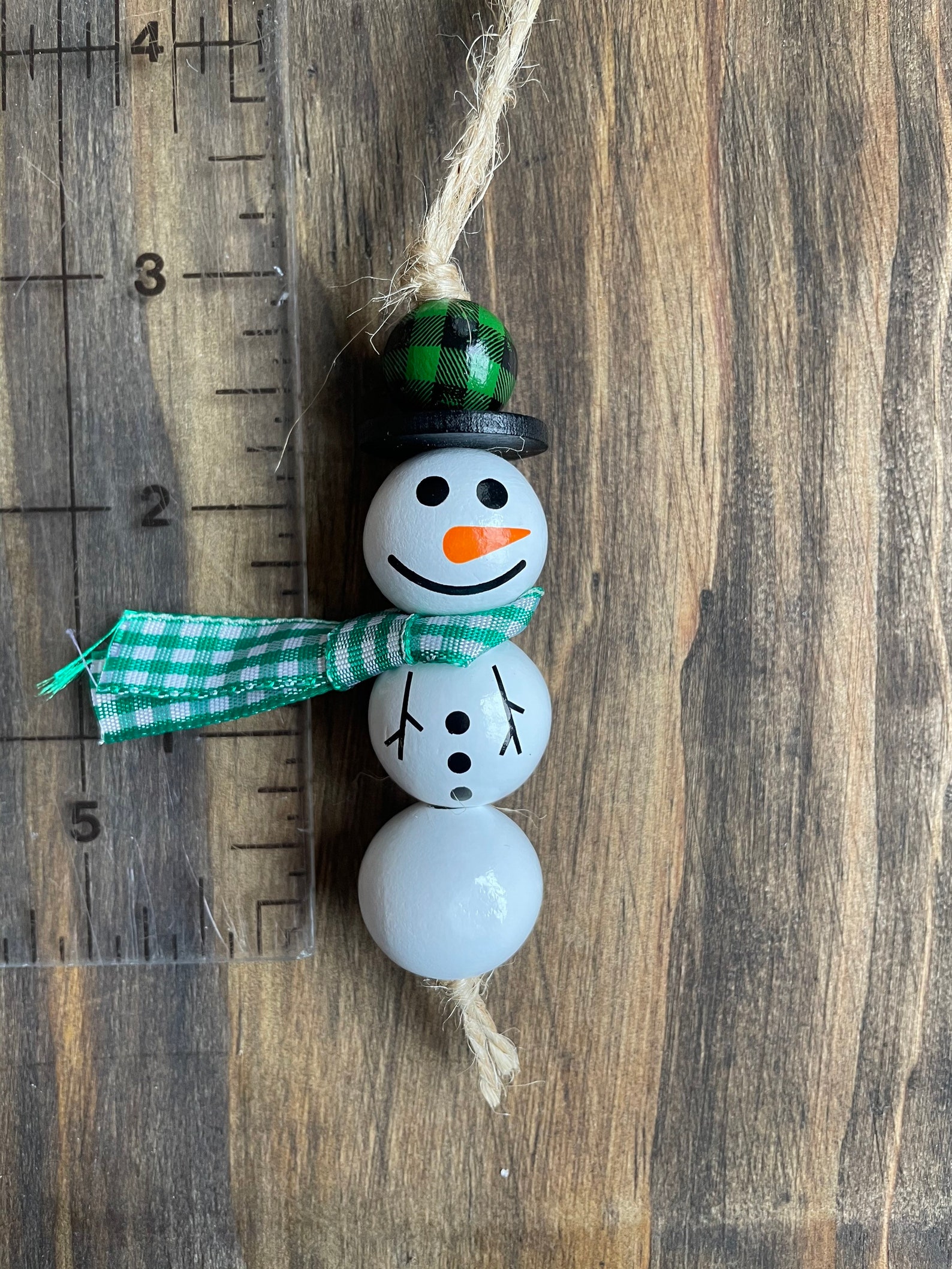 Diy Snowman Ornament Craft Kit Etsy